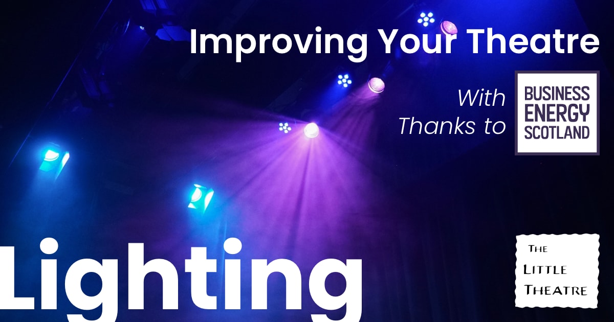 LED Lighting Project : The Little Theatre, Nairn